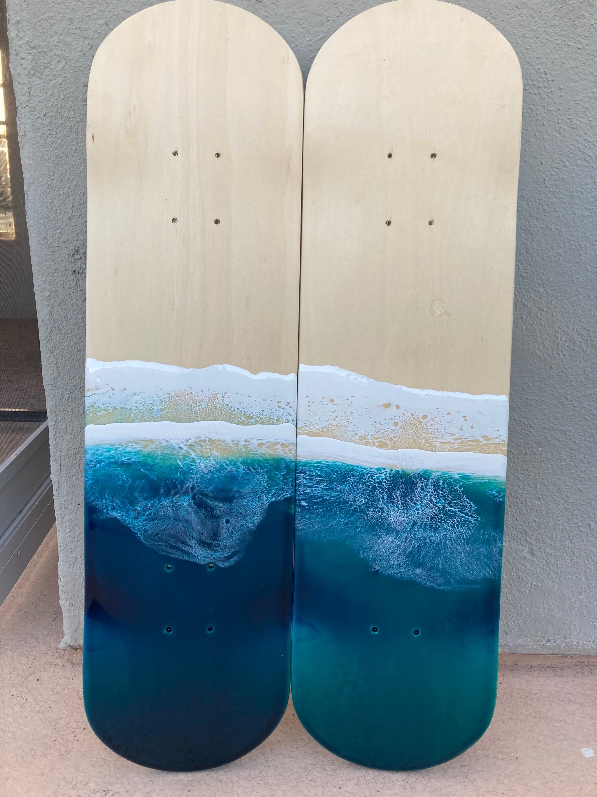 Wave skate board deck – SeaLion Resin