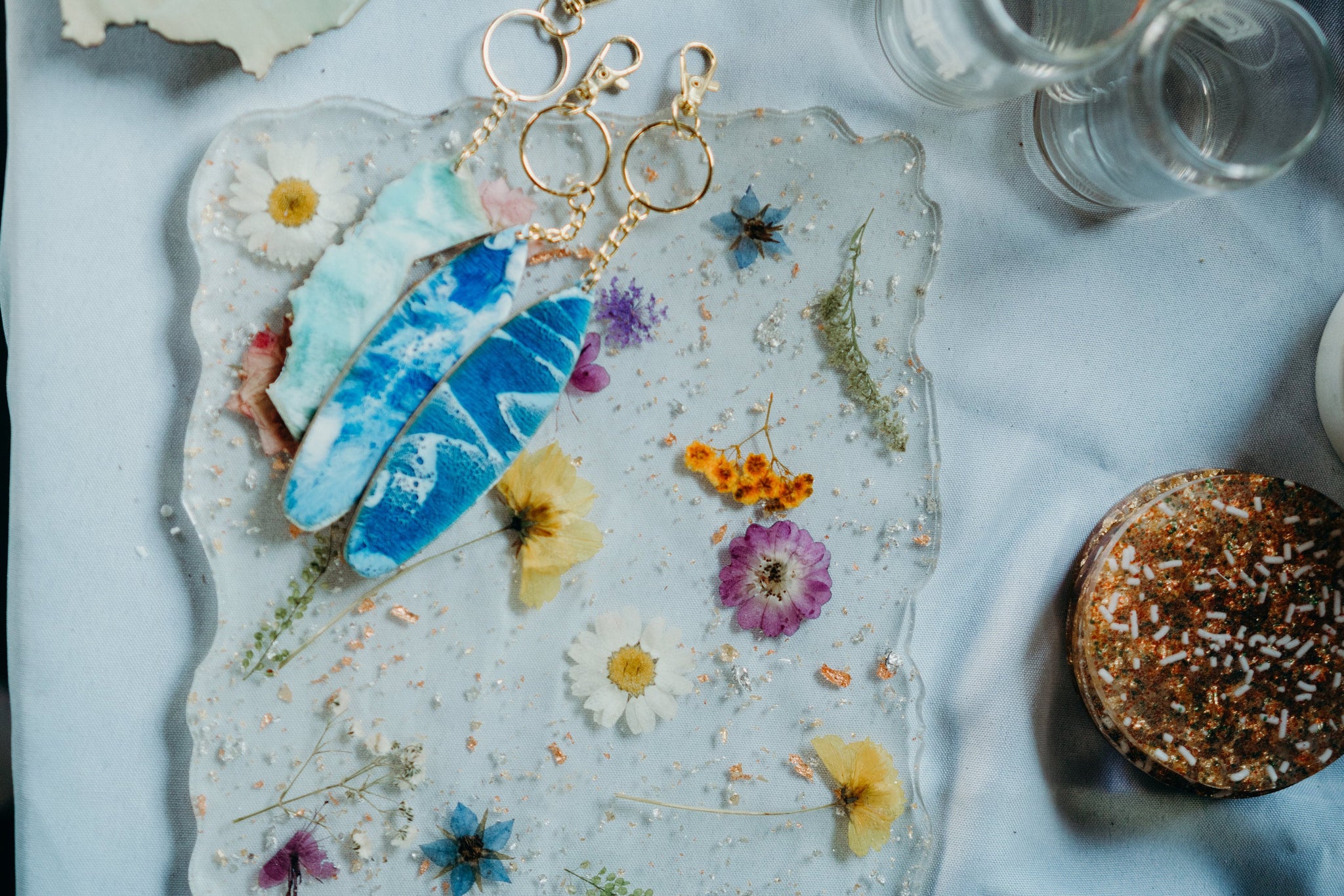 Surfboard Keychain – SeaLion Resin